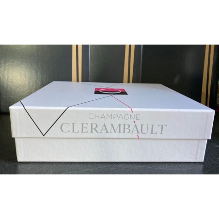 CLERAMBAULT COFFRET 2 Flutes (prévu pour 1 Bouteille)